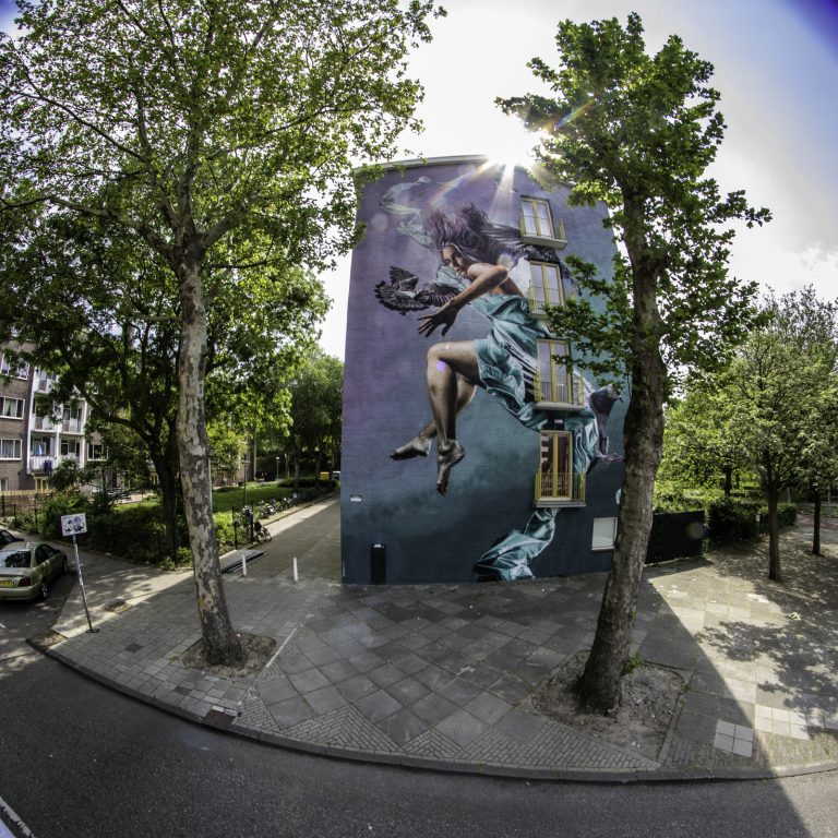 Studio Giftig – Floating between freedom | ASA - Amsterdam Street Art