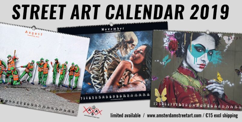 Order Amsterdam Street Art Limited Edition Calendar 2019 | ASA ...