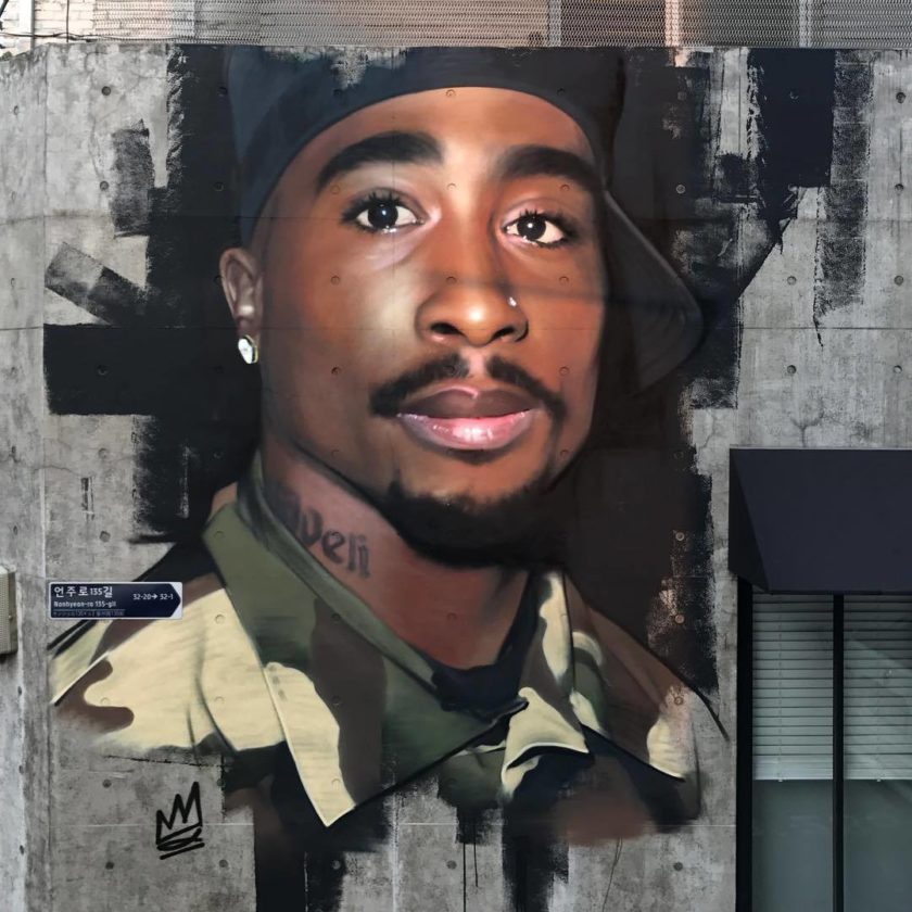 All eyez on Tupac | ASA - Amsterdam Street Art